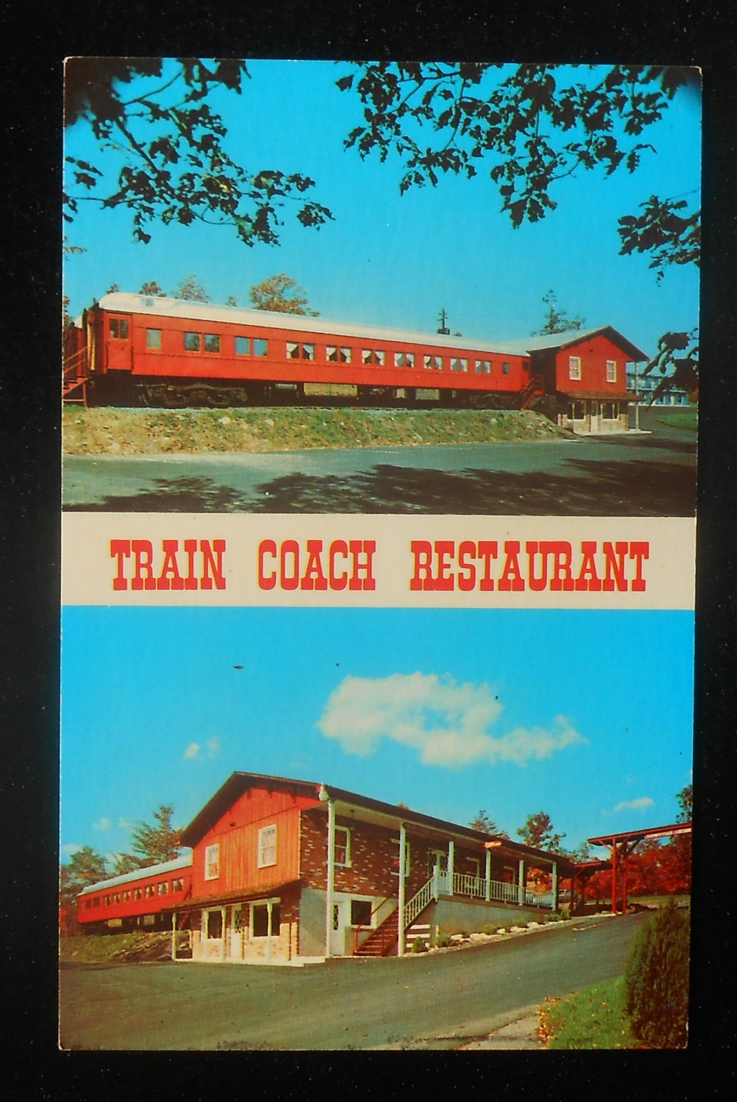 1970s Train Coach Restaurant Hill Motor Lodge Railroad Tannersville PA ...
