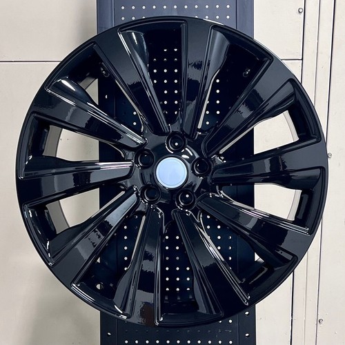 22" GLOSS BLACK L460 SV STYLE RIMS WHEELS FITS RANGE ROVER SPORT SE HSE ...