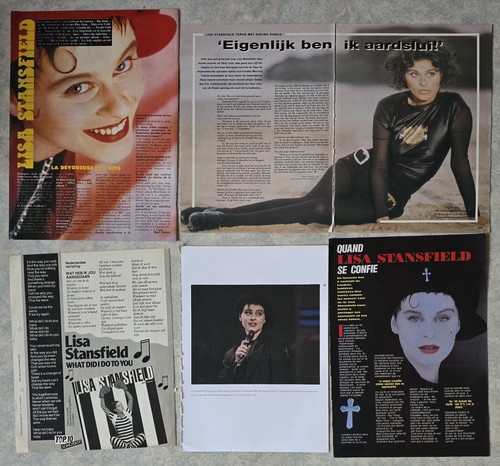 🔥 LISA STANSFIELD 🔥 Lot De Presse clippings Collection magazines | eBay