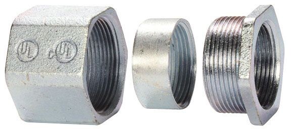 Steel Electric 1030, IMC/Rigid Conduit Coupling, 3 1/2In Mi 3-Pc ...