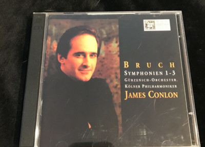 Bruch Symponien 1-3Gorzenich Orchester James Conlon | eBay