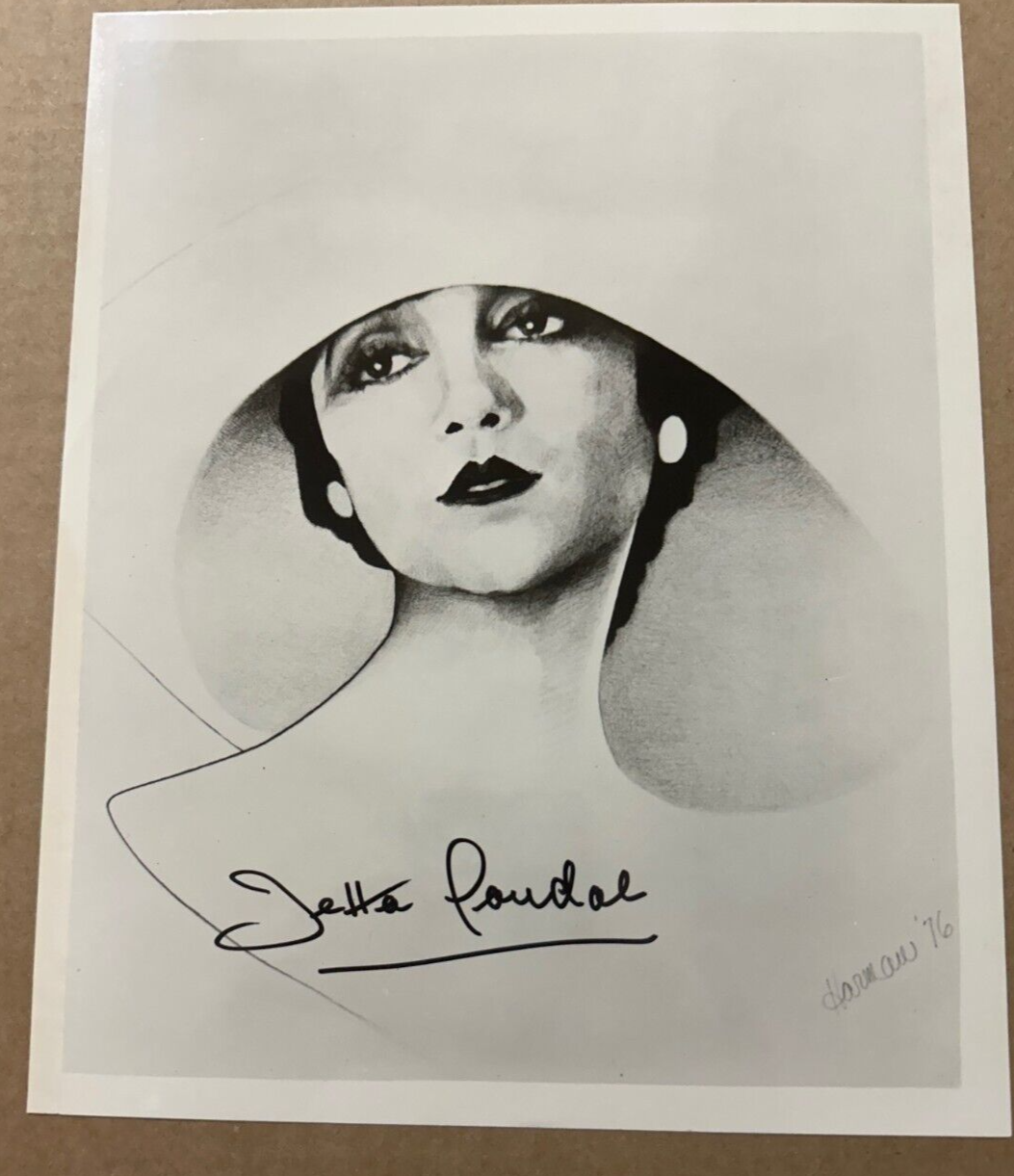 JETTA GOUDAL Autographed Publicity Photo | eBay