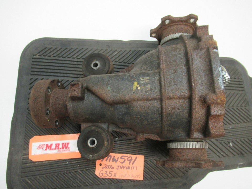REAR DIFFERENTIAL AXLE 3.538 GEAR RATIO CARRIER for 04 05 06 G35 ALL ...