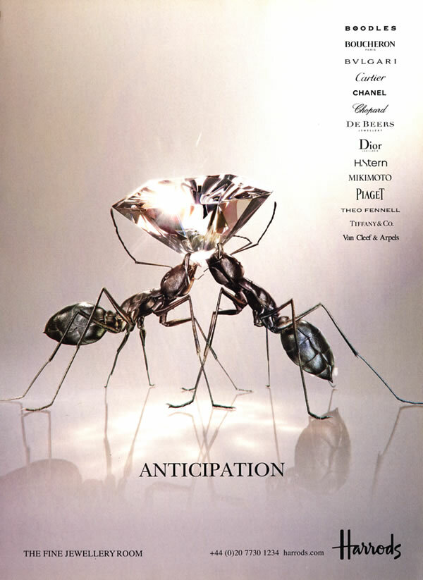 2011 Harrods Diamonds jewelry Anticipation 1-page MAGAZINE AD | eBay