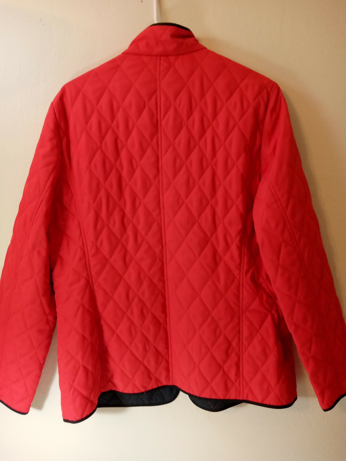 Women's Basler Red Quilted Jacket With Gold Accents | eBay