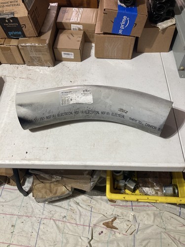 Rigid Non Metallic PVC Conduit 45 Elbow 4" U78561 *121 | eBay