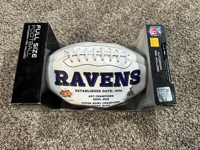 Baltimore Ravens Signature Series Autograph Football 2 Super Bowl ...