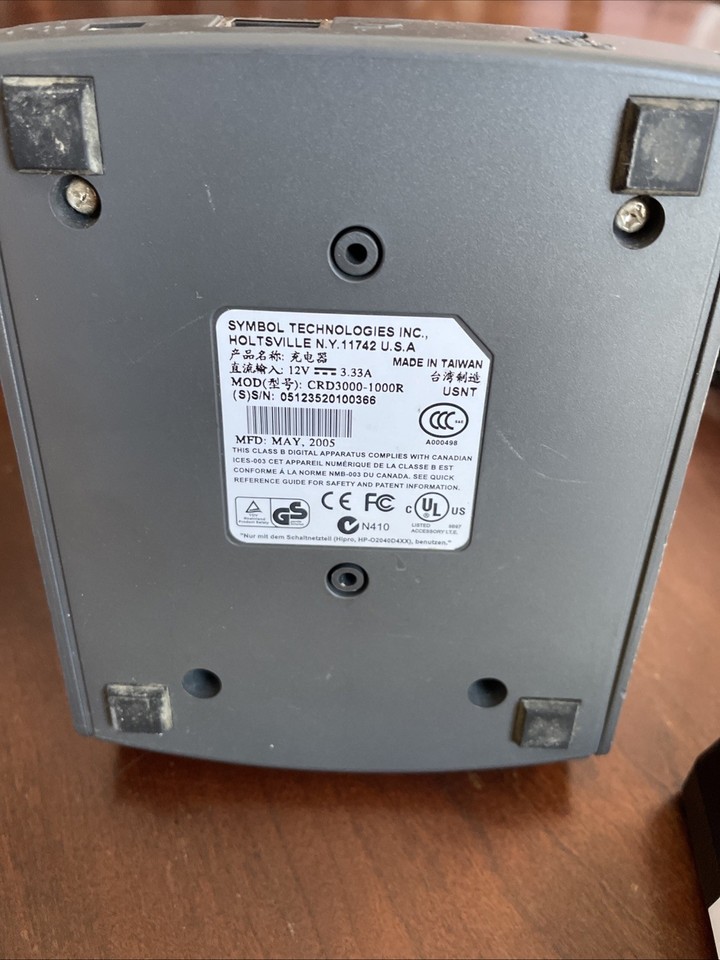 Motorola Symbol MC3090 MC3190 MC32N0 Cradle Kit CRD3000-1000R with ...