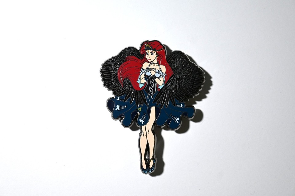 NEW The Little Mermaid Ariel Fallen Angel Black Wing Limited Edition ...