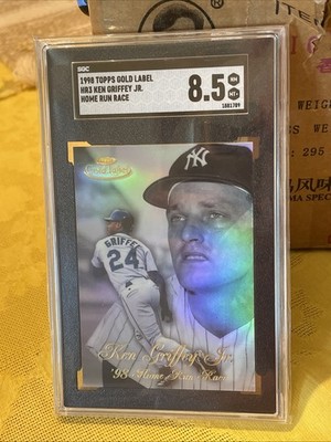 1998 Topps GOLD Label Ken Griffey Jr. Home Run Race SGC 8.5 | eBay