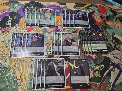 One Piece OP13 - Imu Deck Core Foil Rares + Imu Leader - English | eBay