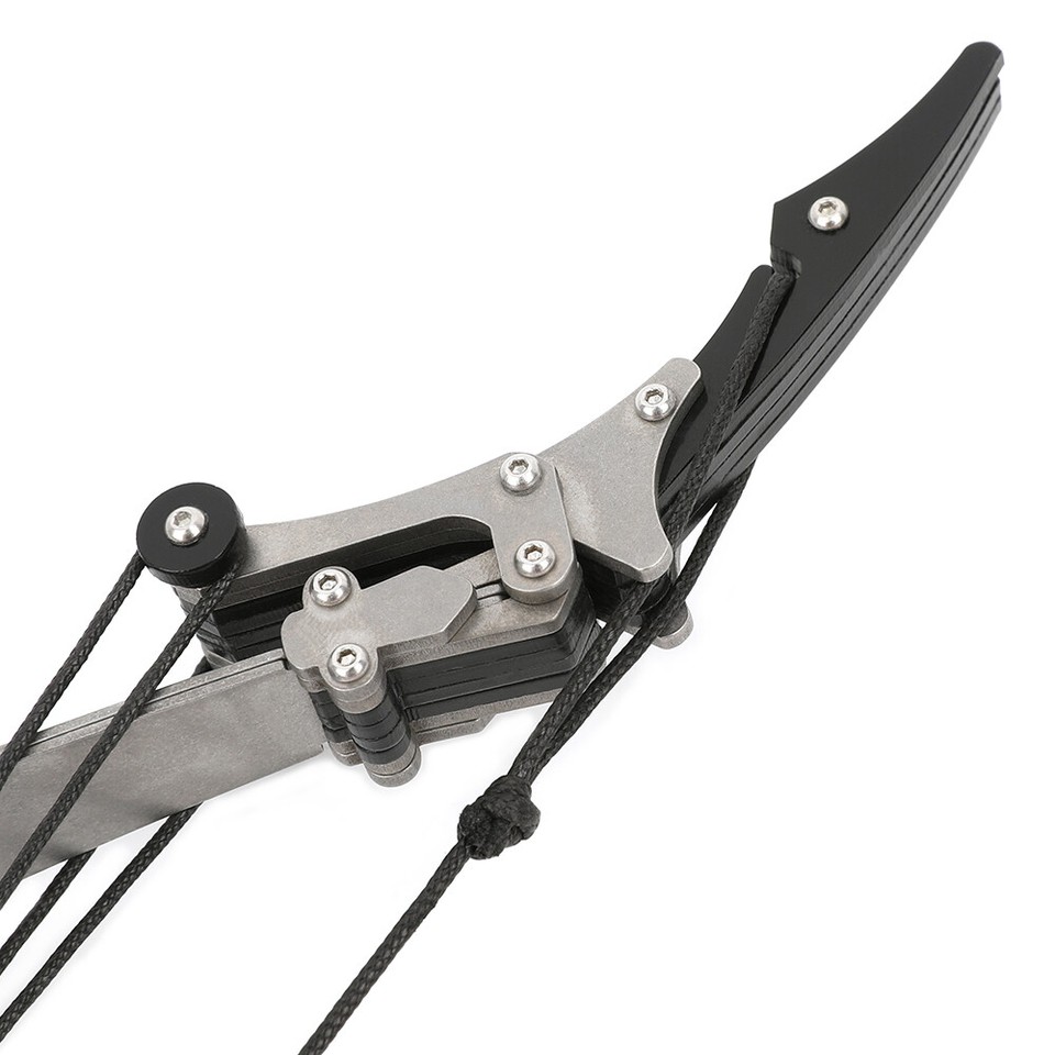 16" Mini Compound Bow 16lbs Arrow Set Archery Toy Game Pocket Bow ...