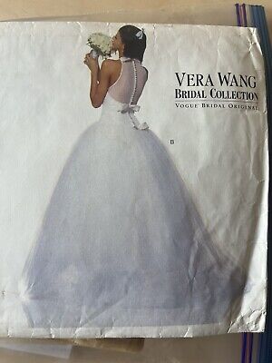 Drop-waist Vintage Vogue Bridal VERA WANG Wedding Dress Drop-waist Vintage Vogue Bridal VERA WANG Wedding Dress