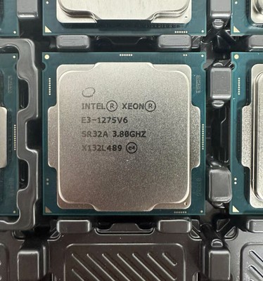 Intel Xeon E3-1275 V6 QS CPU Processor SR32A LGA1151 Quad-Core 73W 3 ...