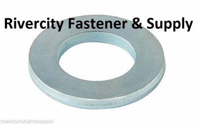 (25) M7 Metric Steel Flat Washer D125A Zinc plated 7mm Washers 7 mm ...