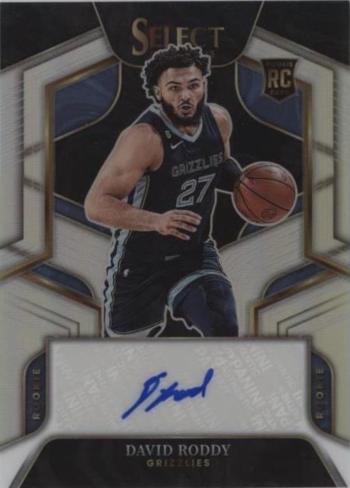 2022-23 Panini Select - Rookie Signatures David Roddy #RS-DRD /249 (AU ...