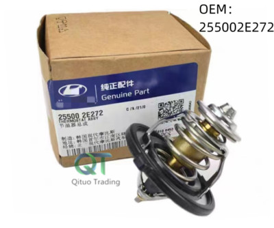 Genuine Hyundai Kia Thermostat Assembly 25500-2E272 OEM | eBay