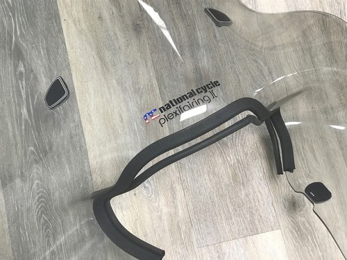 National Cycle Clear Plexistar Windshield Model N839 Motorcycle ...