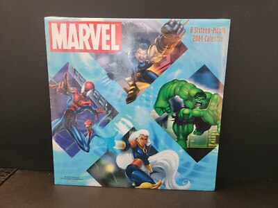 Ultimate Marvel 16 Month 2004 Wall Calender Unopened DateWorks American ...