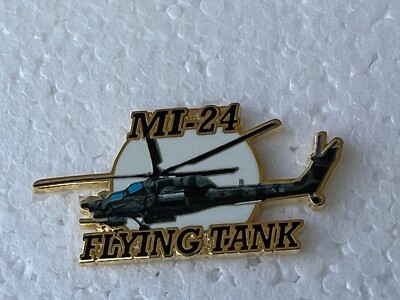 US ARMY MI-24 FLYING TANK AIRCRAFT HAT PIN 1 AND 7/16TH'S INCHES (EE ...