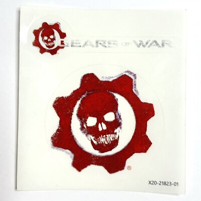 Gears of War - Stickers / Decals Gears Omen Logo | eBay