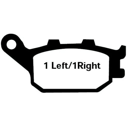 EBC Organic FRONT and REAR Brake Pads Fits SUZUKI SV650 / SV650S (2003 ...