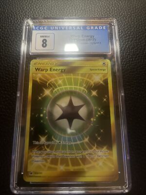 Pokemon 2021 CGC 8 Crimson Invasion Warp Energy 123/111 NM/Mint | eBay