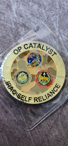 OP Catalyst- Iraq (Australian Military) Coin - rare | eBay.de