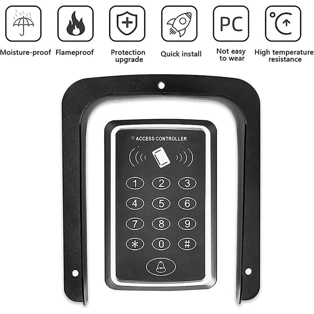 Keypad Reader Rain Cover Access Control Shell Doorbell Cover Waterproof ...
