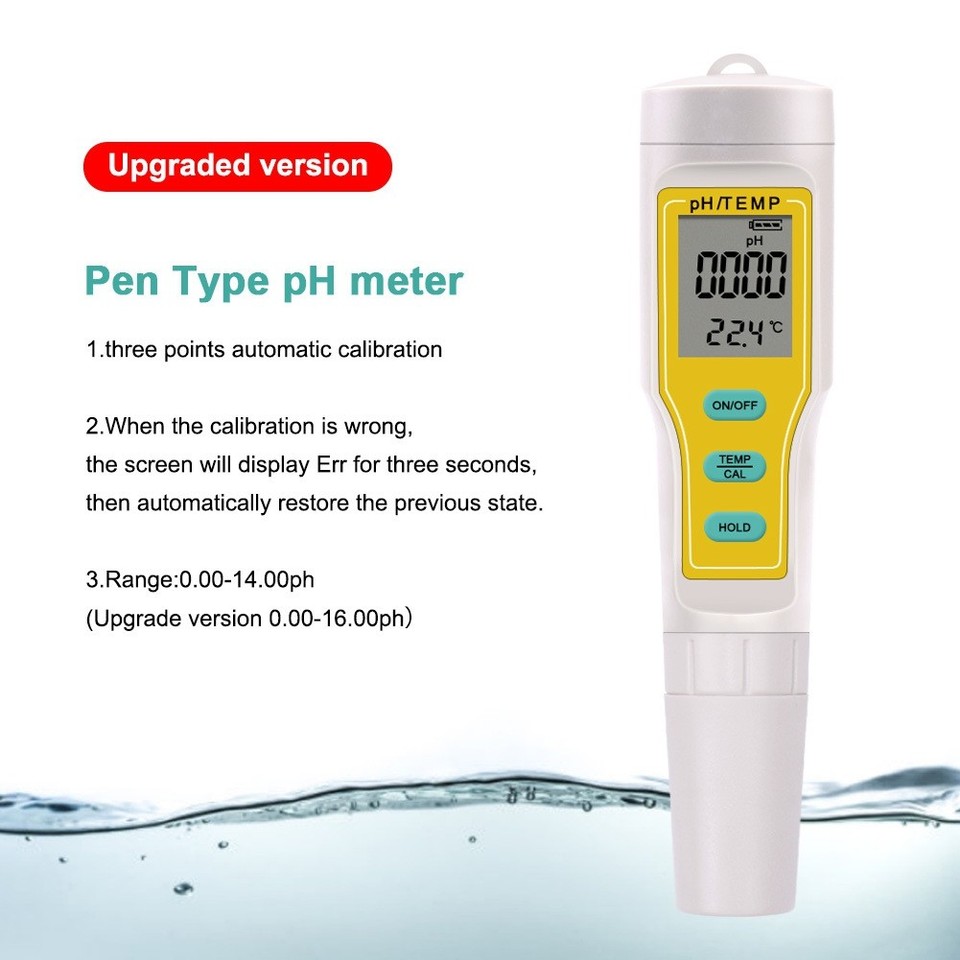 Professional 2 in 1 Temp Meter Tester Water Quality Testing ...