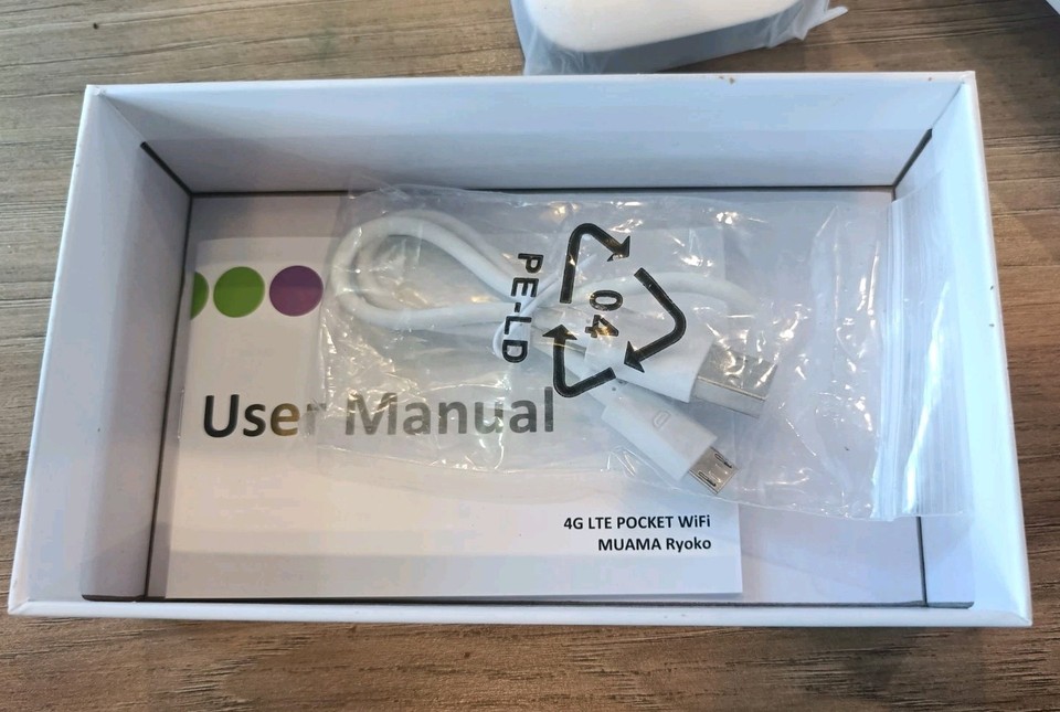 Muama Ryoko Portable Wi-Fi Hotspot Modem Wireless Router 4G Internet ...