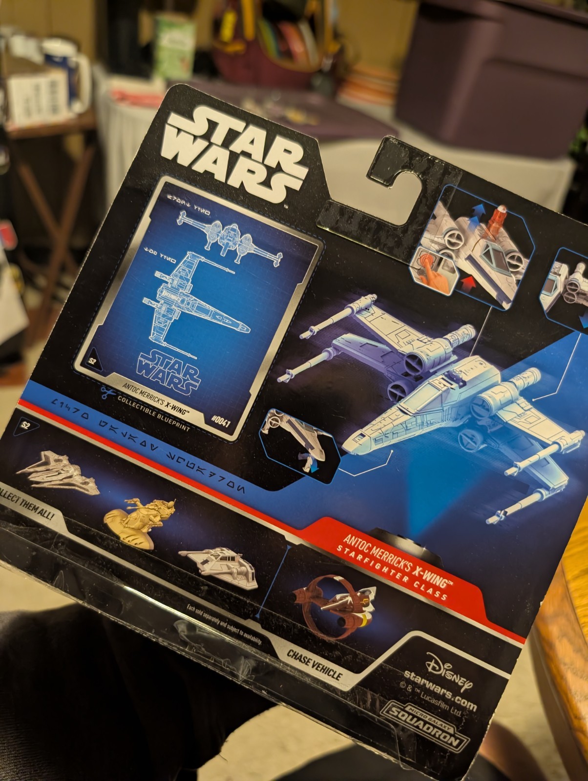 Star Wars Jazwares Micro Galaxy Squadron Antoc Merrick Chase! | eBay