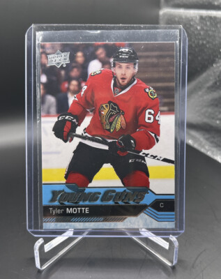 2016 16-17 UD Upper Deck Young Guns YG Rookie #216 Tyler Motte RC ...