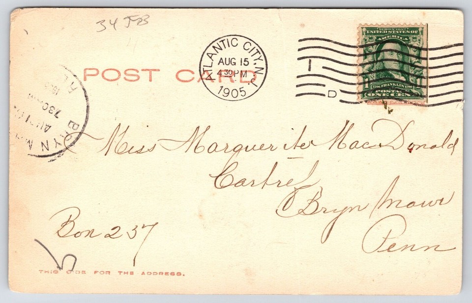 1905 Atlantic City New Jersey NJ Photographs Kids Teen Adults Posted ...