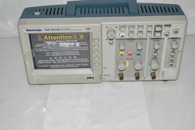 Tektronix TDS2012B 2 Canal Digital Almacenaje Osciloscopio TDS-2012B ...