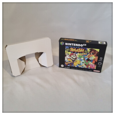 Super Smash Bros N64 Nintendo 64 PAL Empty replacement Box & Tray | eBay UK