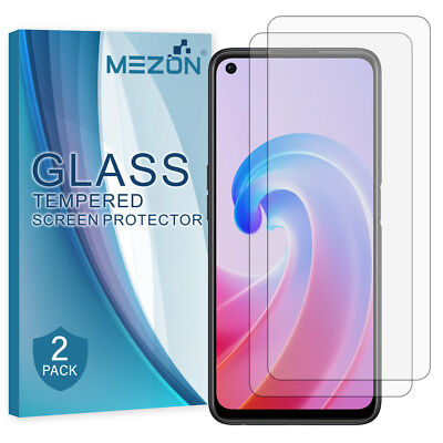 [2 Pack] OPPO A96 Tempered Glass 9H HD Premium Screen Protector by ...