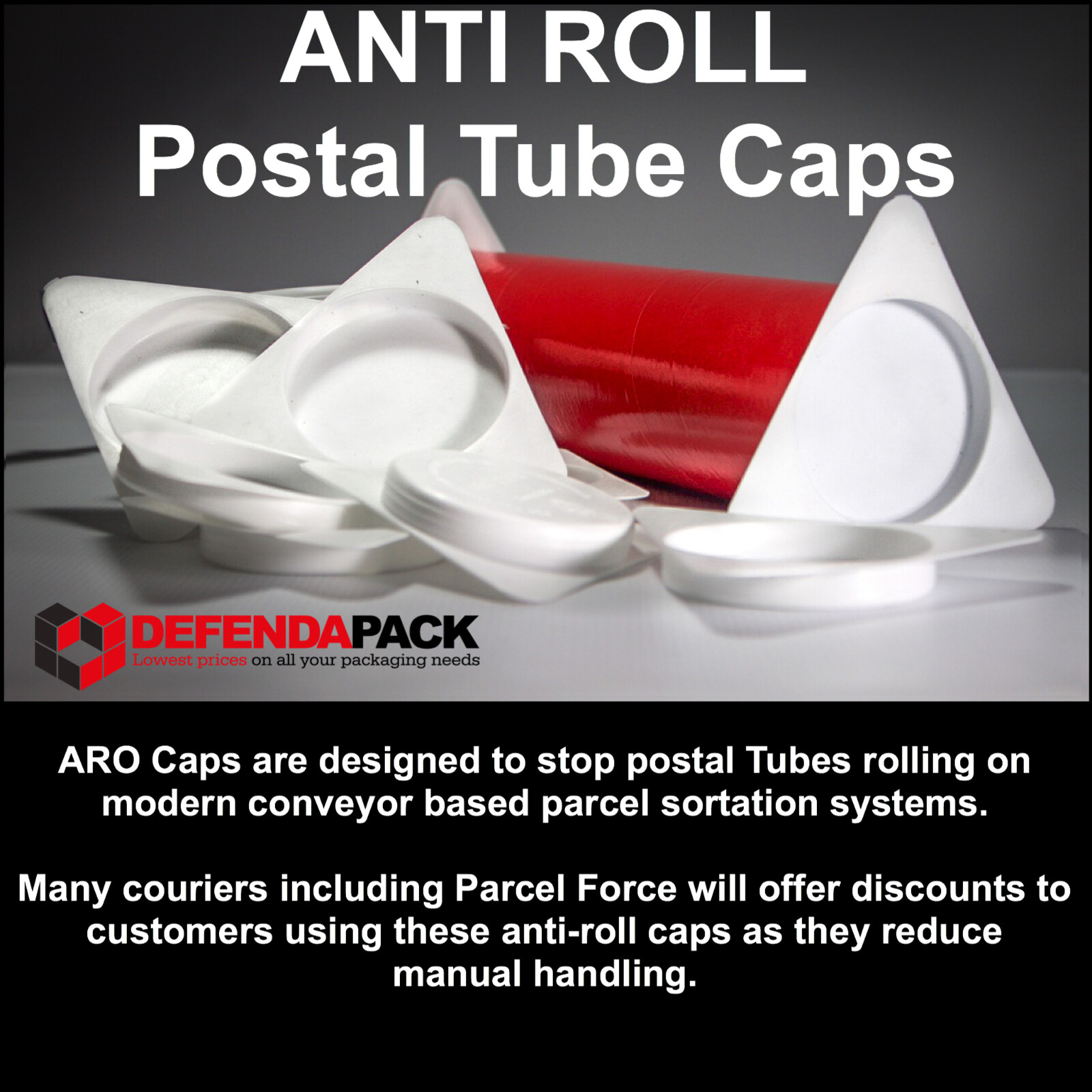 POSTAL MAILING TUBE END CAPS Plastic Bungs PLUGS Stops 2" 3" 4 ...