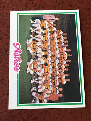 1978 Topps Baseball Checklist #112 ASTROS | eBay