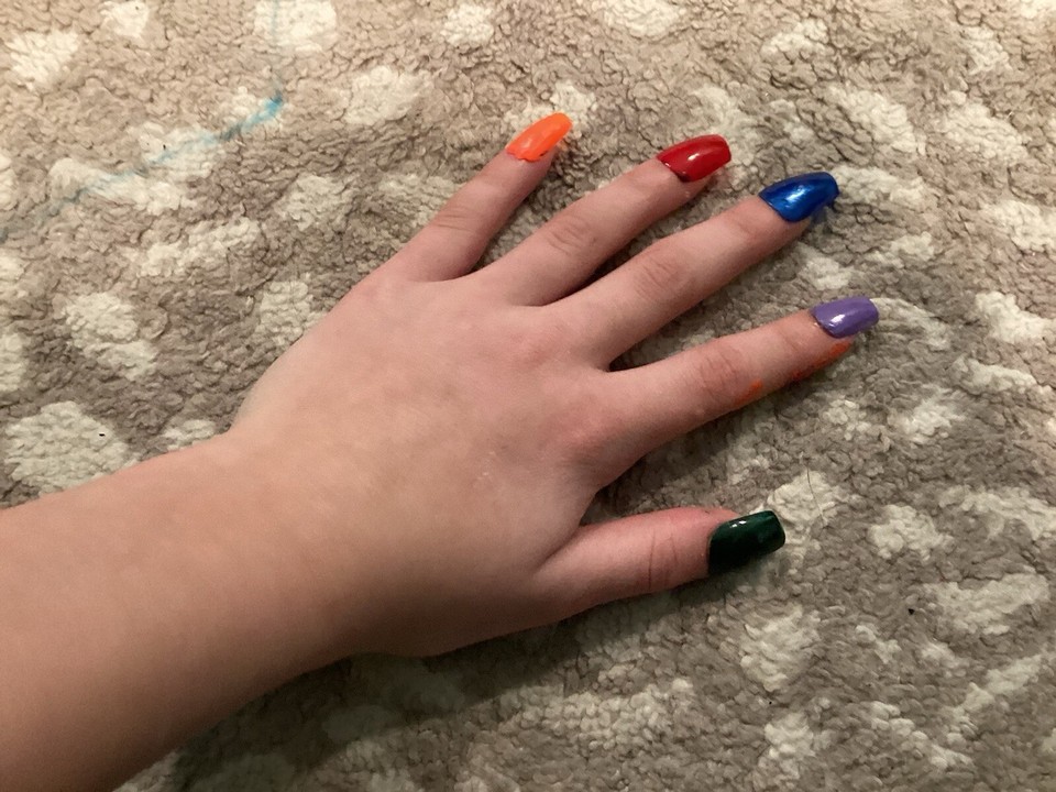 Thanos Nails- Squid Games- Player 230- Only 2 Pairs-Glue Added- Example ...