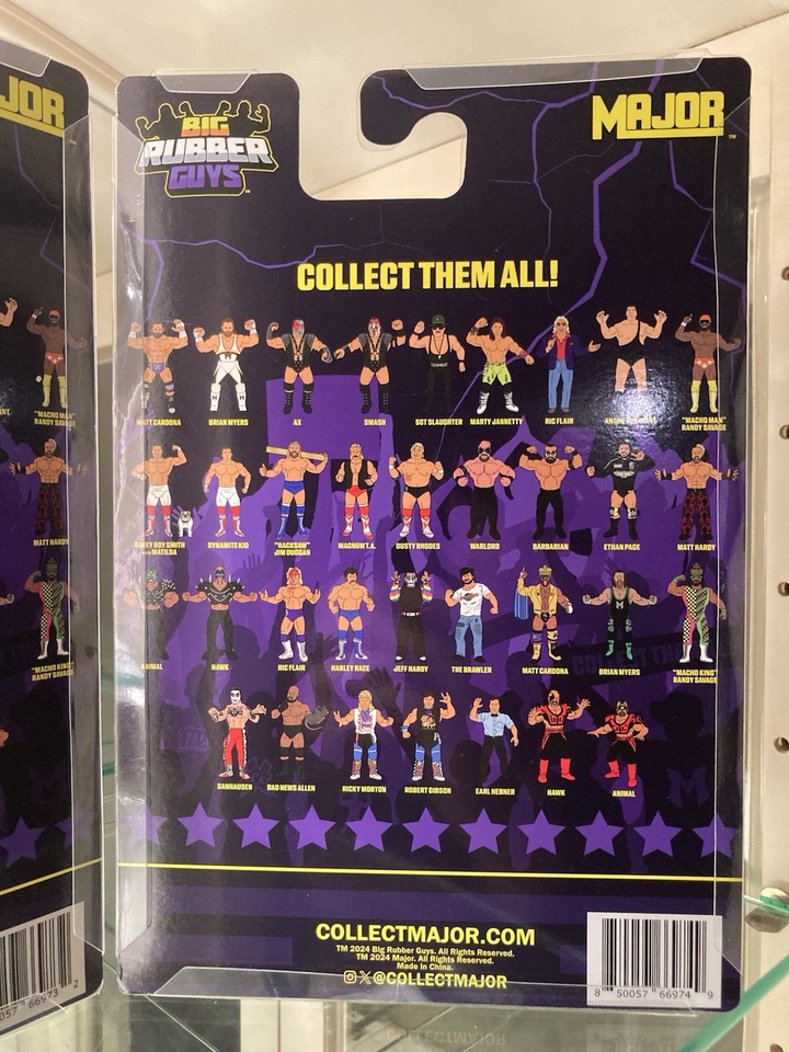 Big Rubber Guys Rock N Roll Express Ricky Morton And Robert Gibson, WWF ...