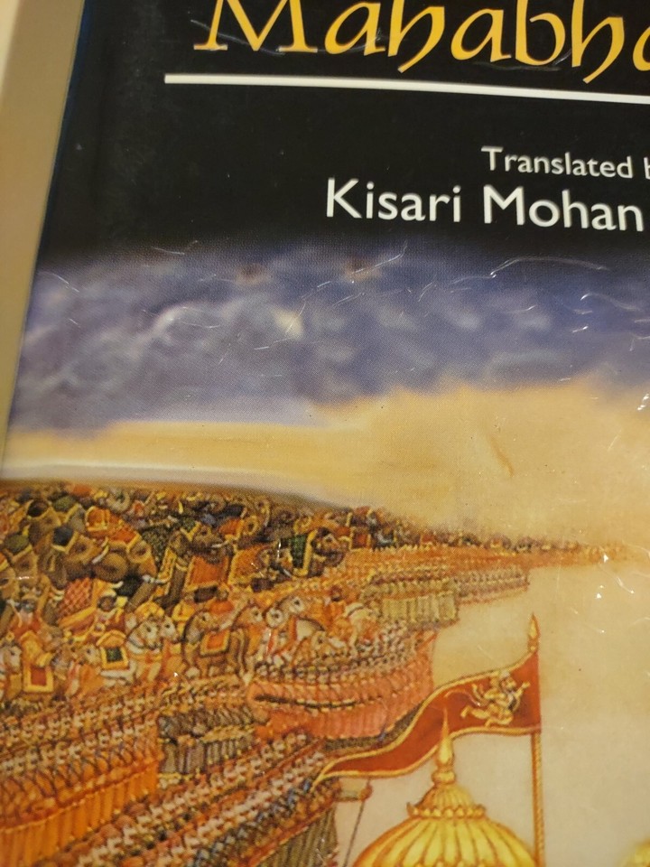 The Mahabharata volume V Bhishma Parva Translated By Kisari Mohan ...