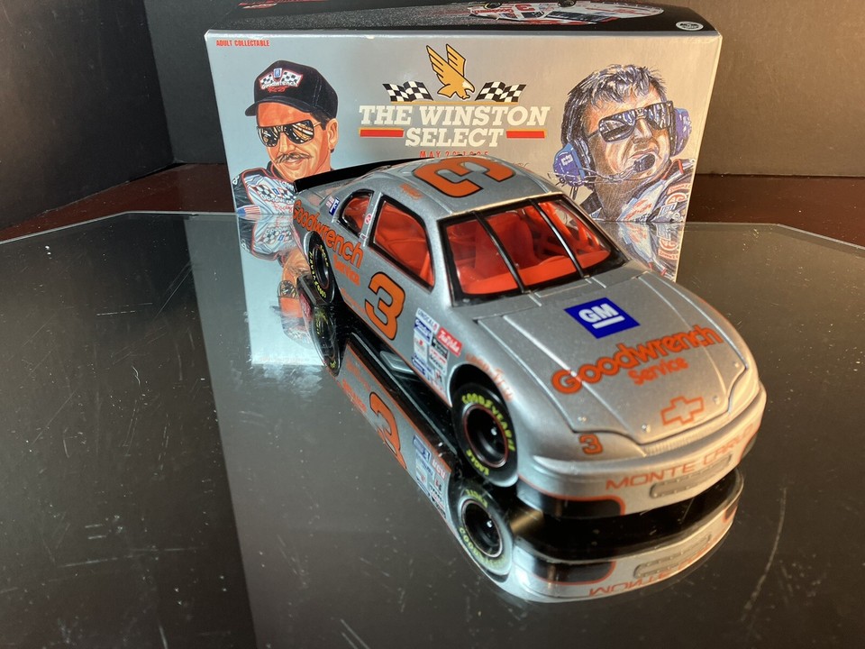Dale Earnhardt #3 GM Goodwrench NO PARTS Silver Select 1995 Chevrolet ...