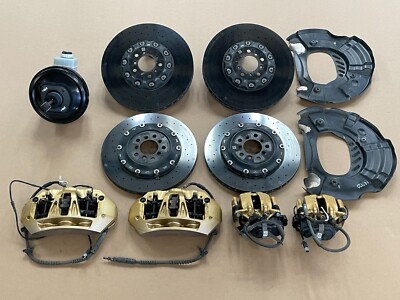 2013-2016 BMW F10 F06 F12 F13 M5 M6 Carbon Ceramic Brake Caliper Set ...
