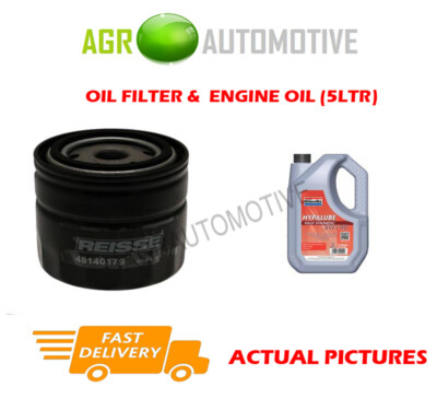 DIESEL OIL FILTER + FS 5W40 ENGINE OIL FOR VOLVO S40 1.9 116 BHP 2000 ...
