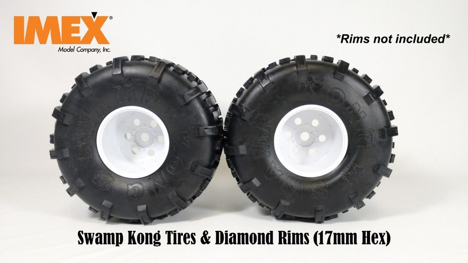 IMEX Swamp Kong Tires (8.5" Tall x 5" Wide Tires!) (1 Pair) | eBay
