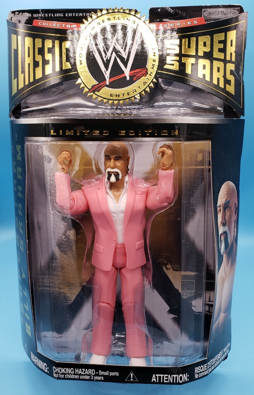 WWE CLASSIC SUPERSTARS "SUPERSTAR" BILLY GRAHAM W/ PINK SUIT ACTION ...