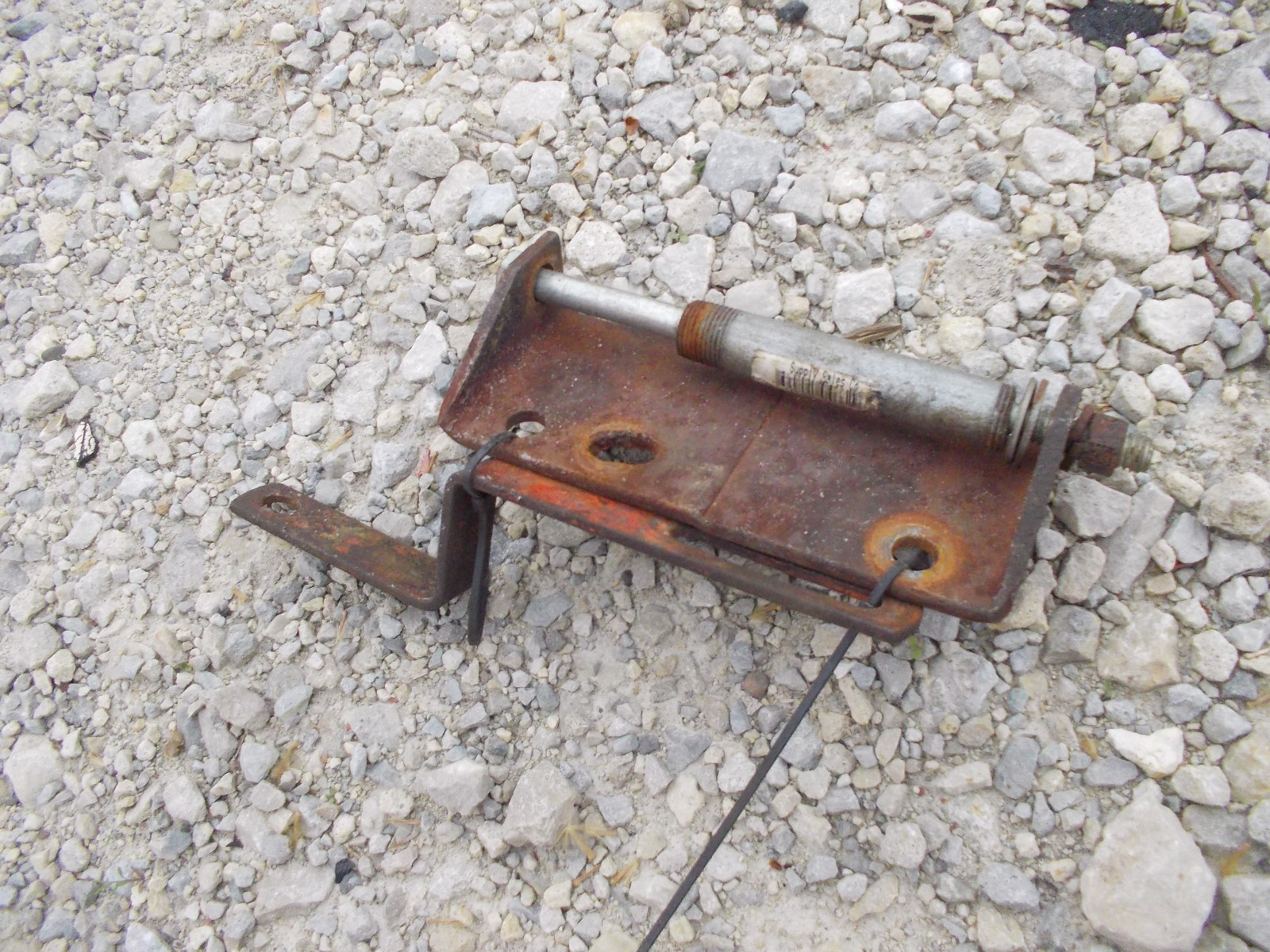 Allis Chalmers WD 45 WD45 tractor AC generator mounting brace bracket ...
