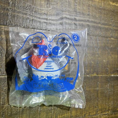 RIO Movie Pedro Red Crested Cardinal Bird #2 2011 McDonald's Figurine ...