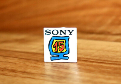 Sony Corporation TV Old Vintage Collectible Rare Promo Pin / Badge | eBay